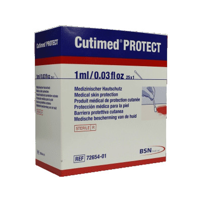 Cutimed Protect Medical Skin Protection, Foam Applicator, 1 ML - Box of 5
