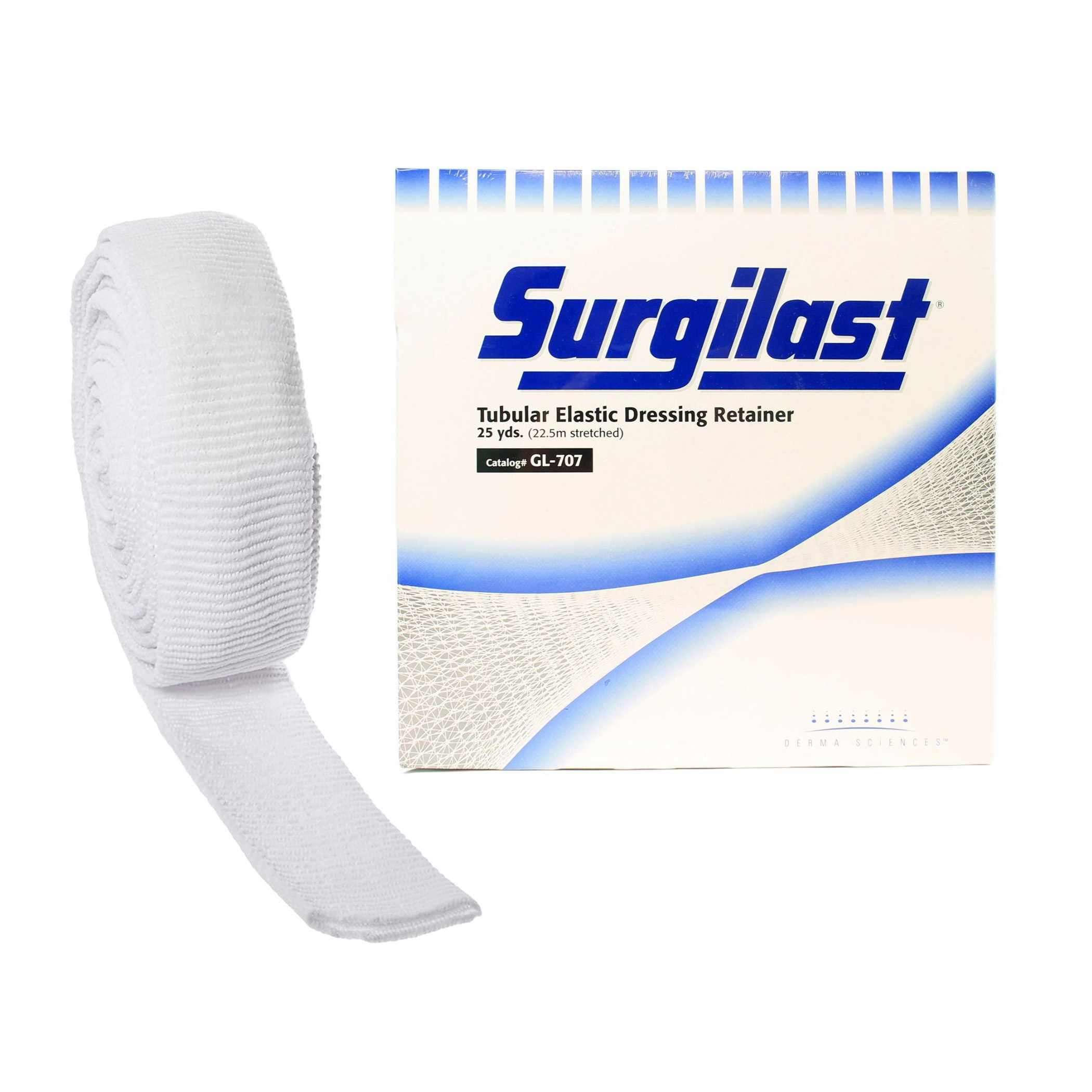Derma Surgilast Tubular Elastic Bandage Retainer, 25 Yard, Size 6 - Box ...