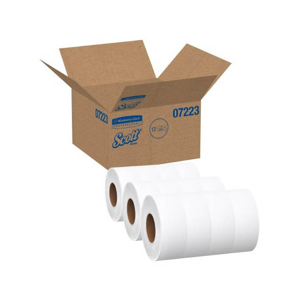 Scott Essential JRT 1-Ply Toilet Tissue, Jumbo Size - Each