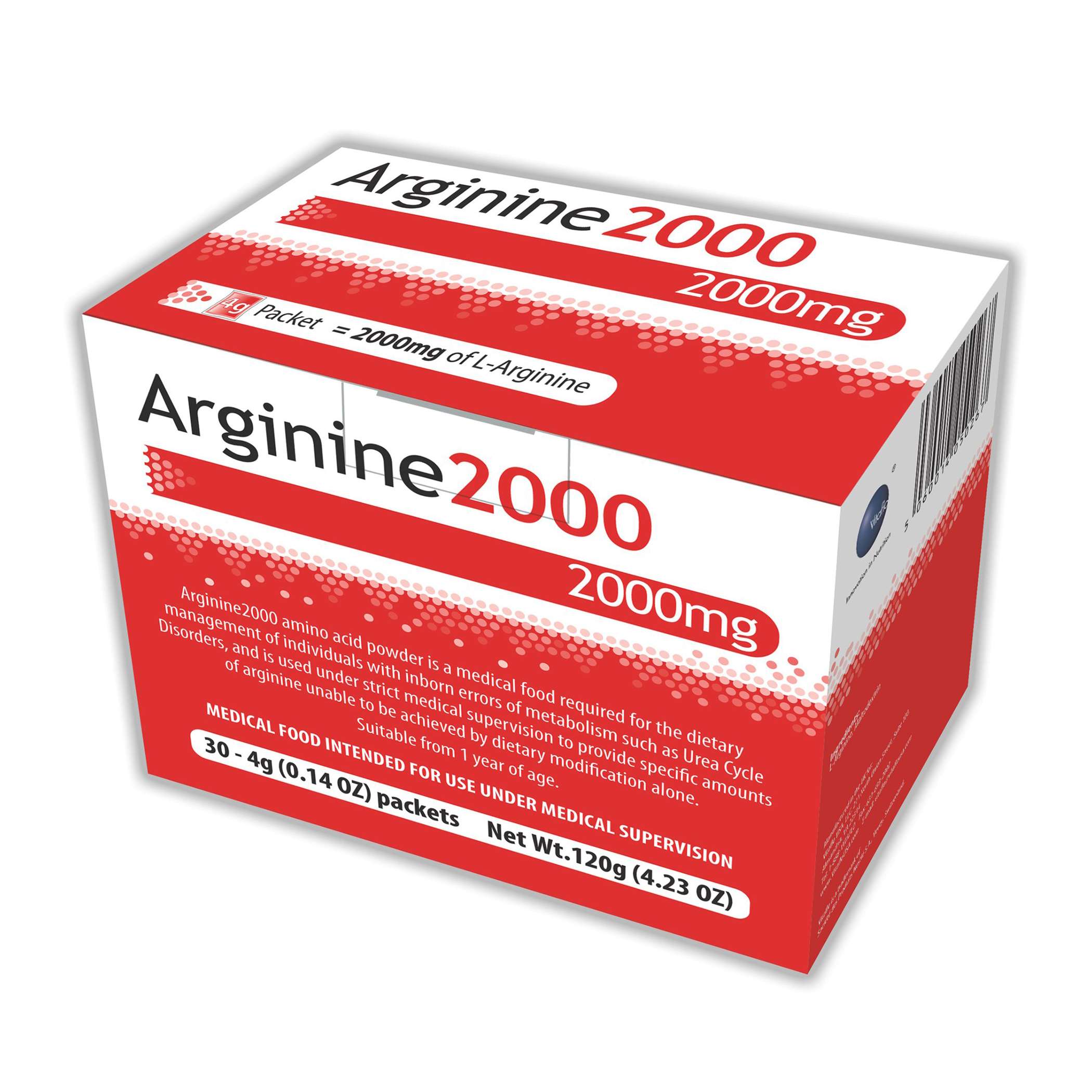 Arginine 2000 Oral Supplement, 4 Gram - Each