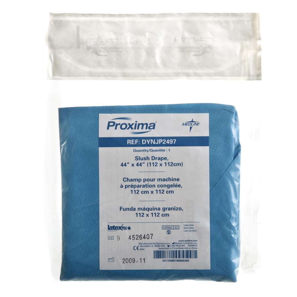 Medline Sterile Fluid Warmer Drape, 44 x 44 Inch - Case of 40