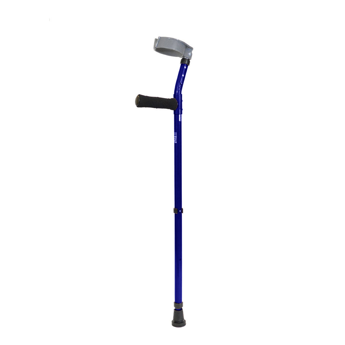 Small Adult Forearm Crutches - Deep Blue | Ergonomic & Adjustable ...
