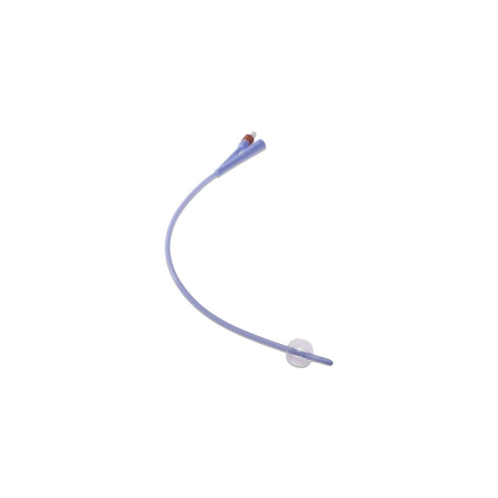 Dover 2-Way Silicone Foley Catheter, 5cc, 30 Fr, 16" - Each