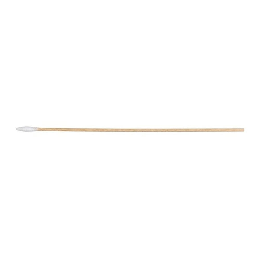 Puritan 6" Tapered Mini-tip Cotton Swab with Wooden Handle - Package of 100