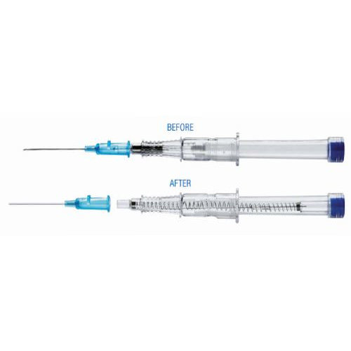 Retractable VanishPoint Peripheral IV Catheter,24 Gauge, 0.75 Inch ...