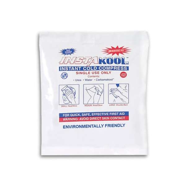InstaKool Instant Cold Pack Chemical Reaction General Purpose Up to 30 ...