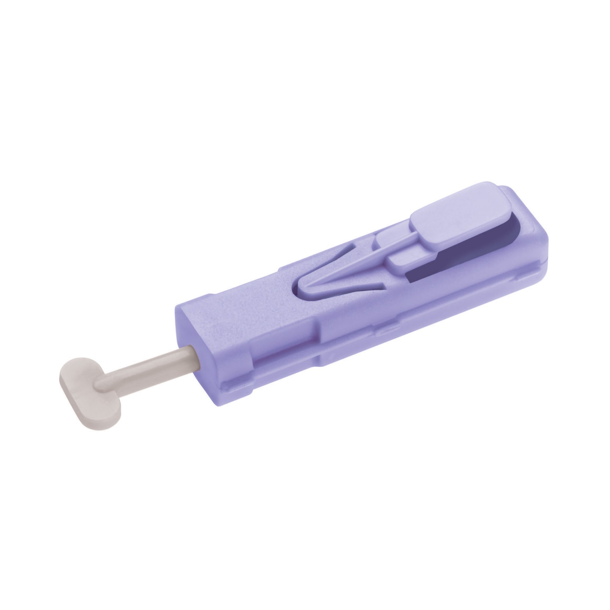 Unistik 2 Comfort Safety Lancet with Push Button Activation, Purple, 28 ...