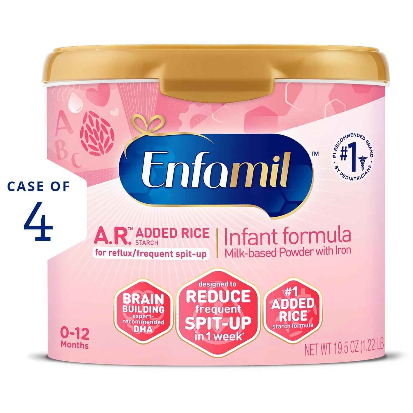 Enfamil A.R. Infant Formula: Reduce Spit-Up with Added Rice | 12.9 oz