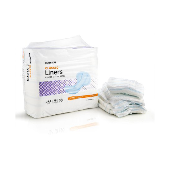 McKesson Classic Incontinence Liners - Bag of 20