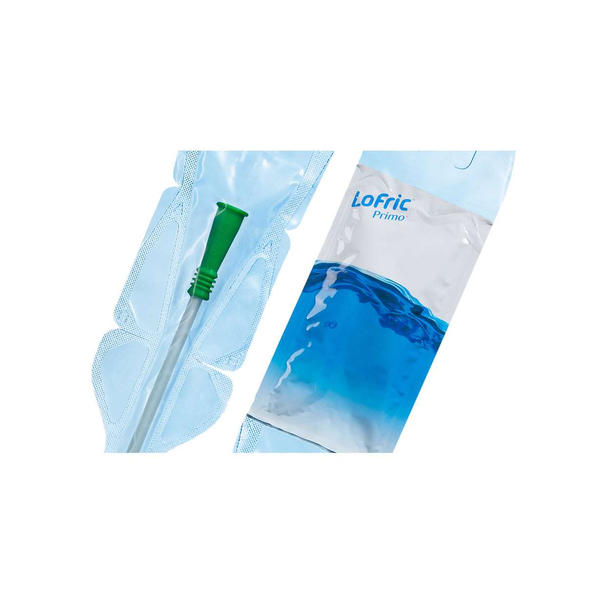 LoFric Primo Hydrophilic Intermittent Catheter, 10 Fr, 6" - Box of 30