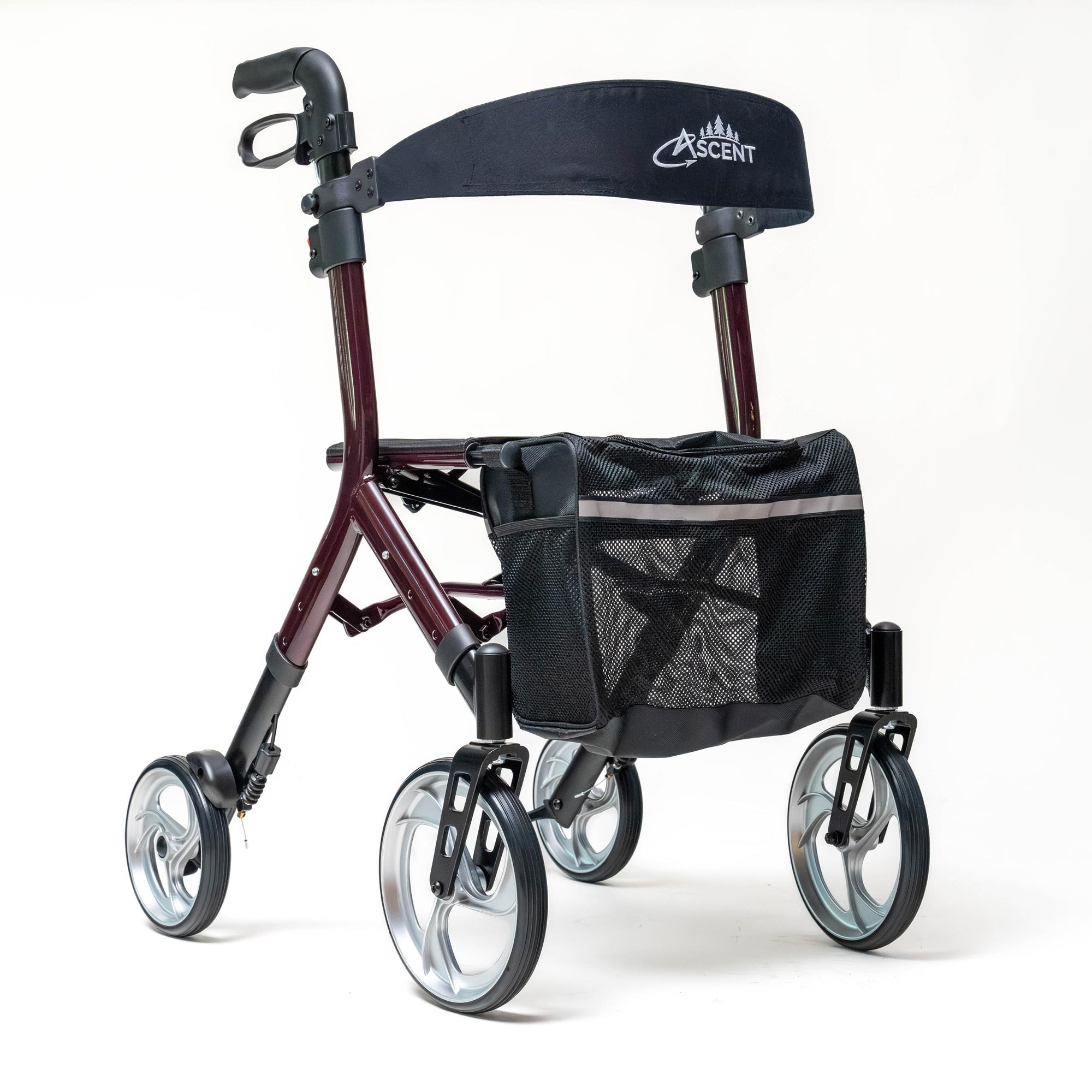 Ascent Euro-Style Rollator, Brandywine - ProBasics