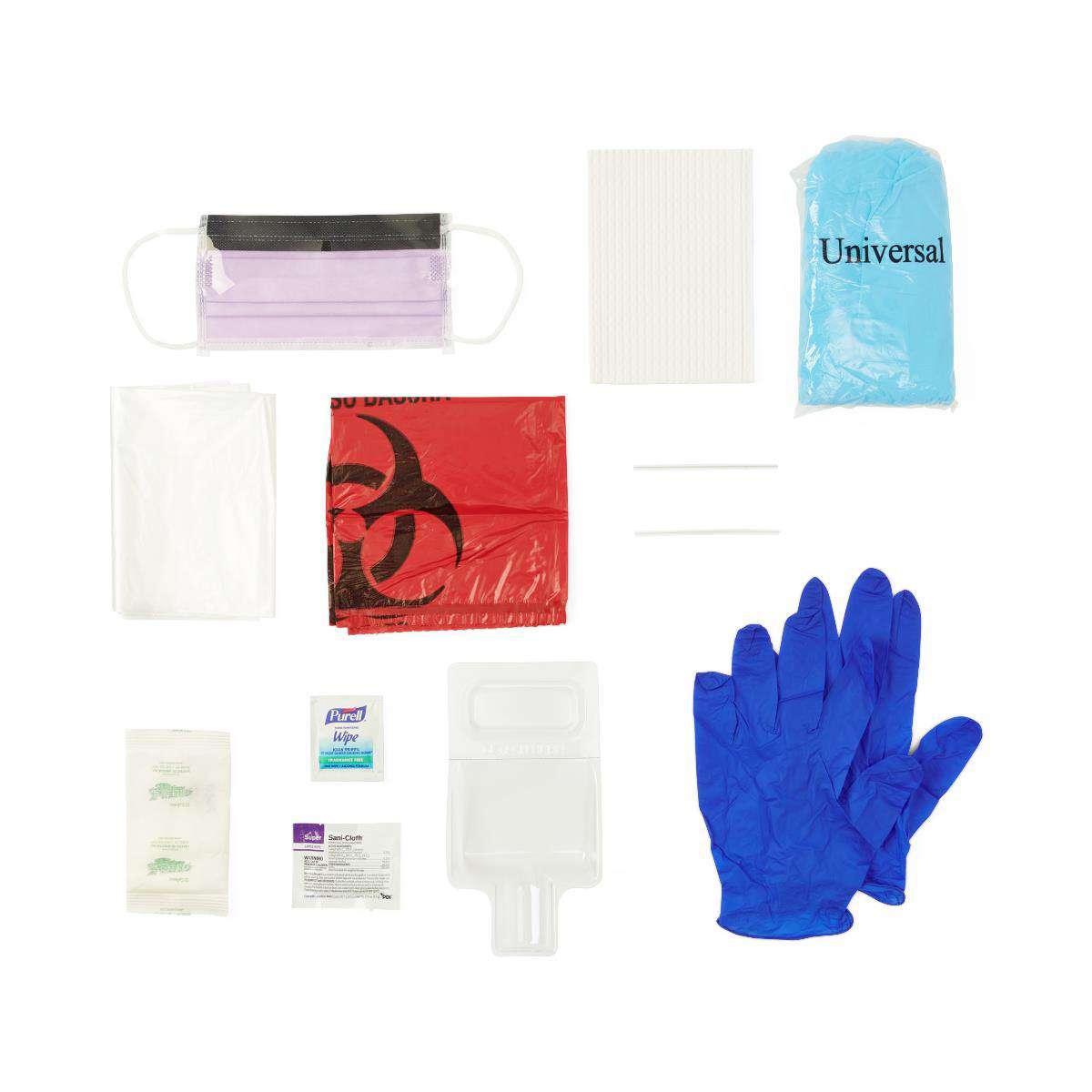 Medline Deluxe Biohazard Spill Kit