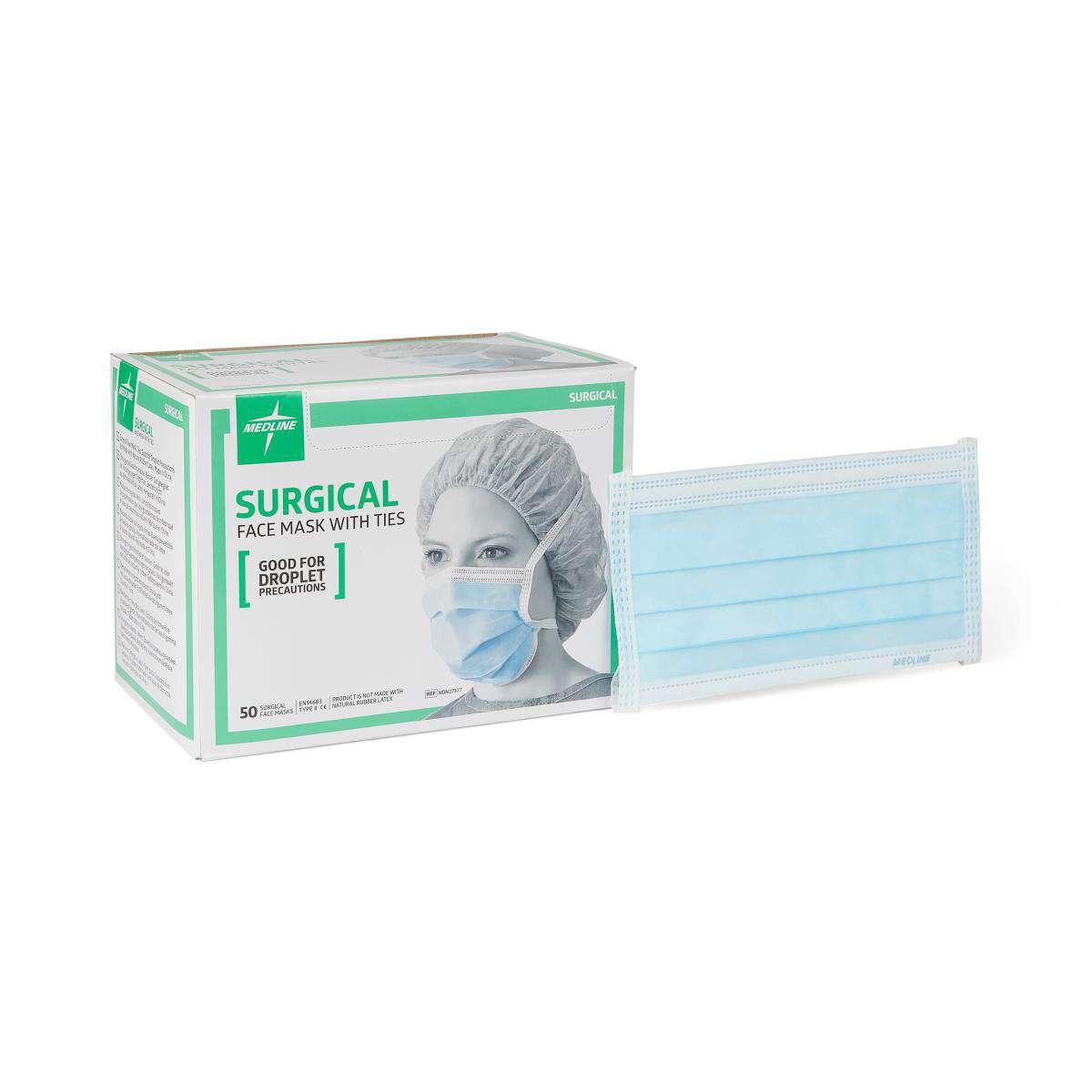 Medline Basic Surgical Face Masks With Ties Masks Eyewear Medline Basic Surgical Face Masks With Ties Masks Eyewear