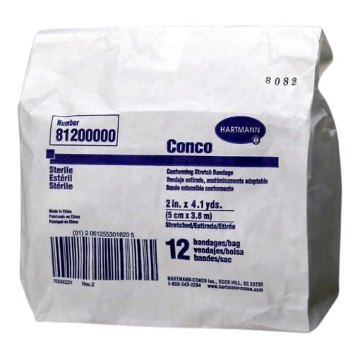 Hartmann Conforming Stretch Sterile Bandage, 2 Inch x 4-1/10 Yard ...