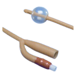 Dover Silicone Elastomer 2-Way Foley Catheter, 30cc, 16 Fr - Carton of 10