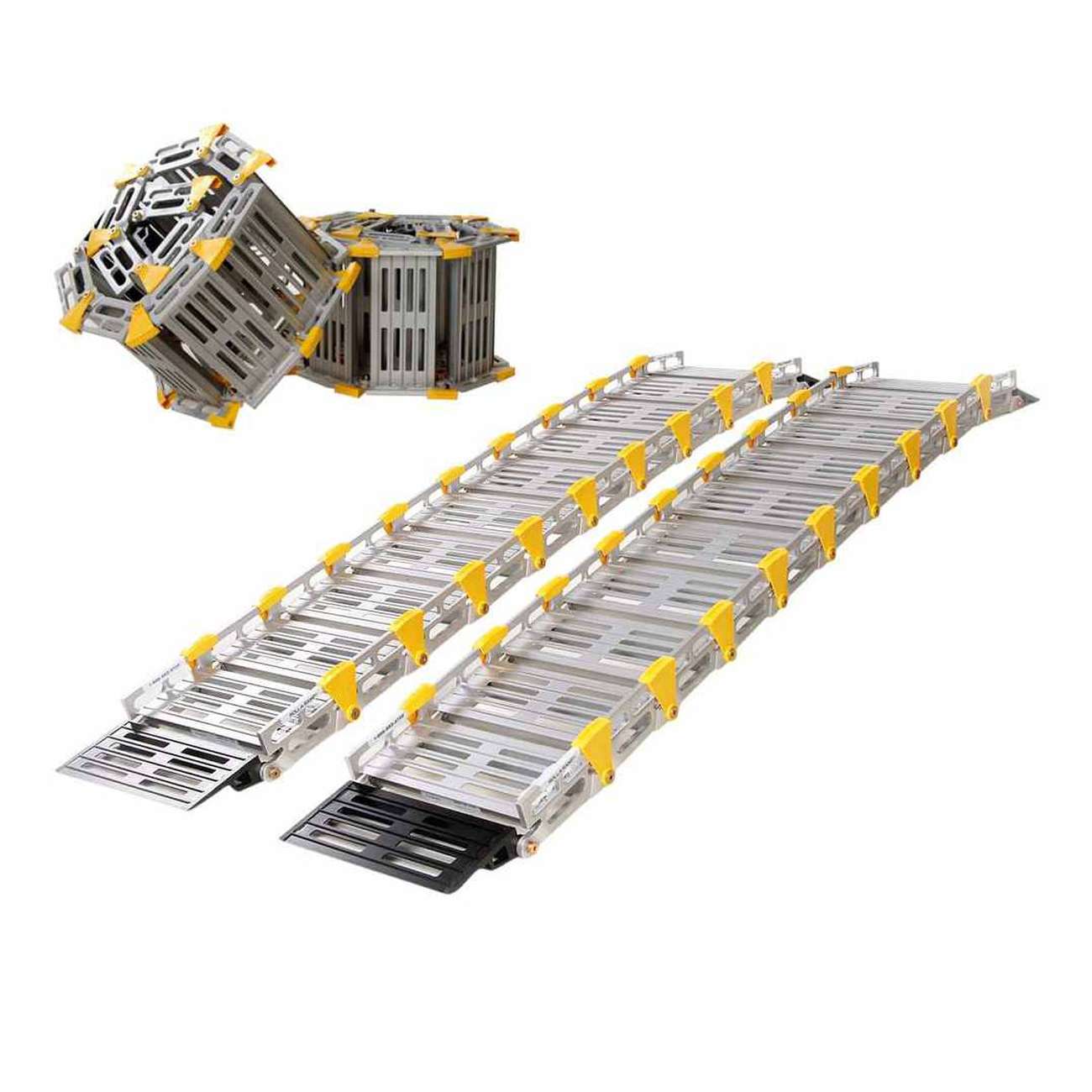 Buy 8' 12" Twin-Track Roll-A-Ramp Pair | Heavy-Duty Folding Access Ramps