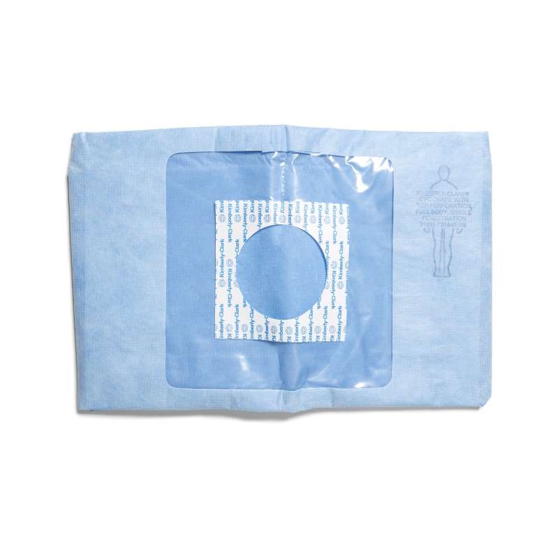 Halyard CVC Single Fenestration Full Body Drape, 68 x 110 Inch, Non ...